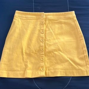 Forever 21 | Skirts | Yellow Short Skirt | Poshmark